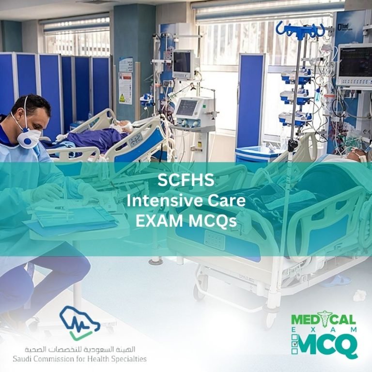 SCFHS Intensive Care Exam MCQs – Medical Exam MCQs